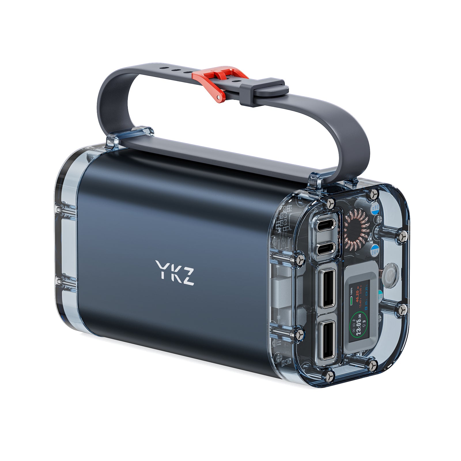 YKZ 40000Mah Laptop Power Bank for Camping, 100W Charing & Recharing,